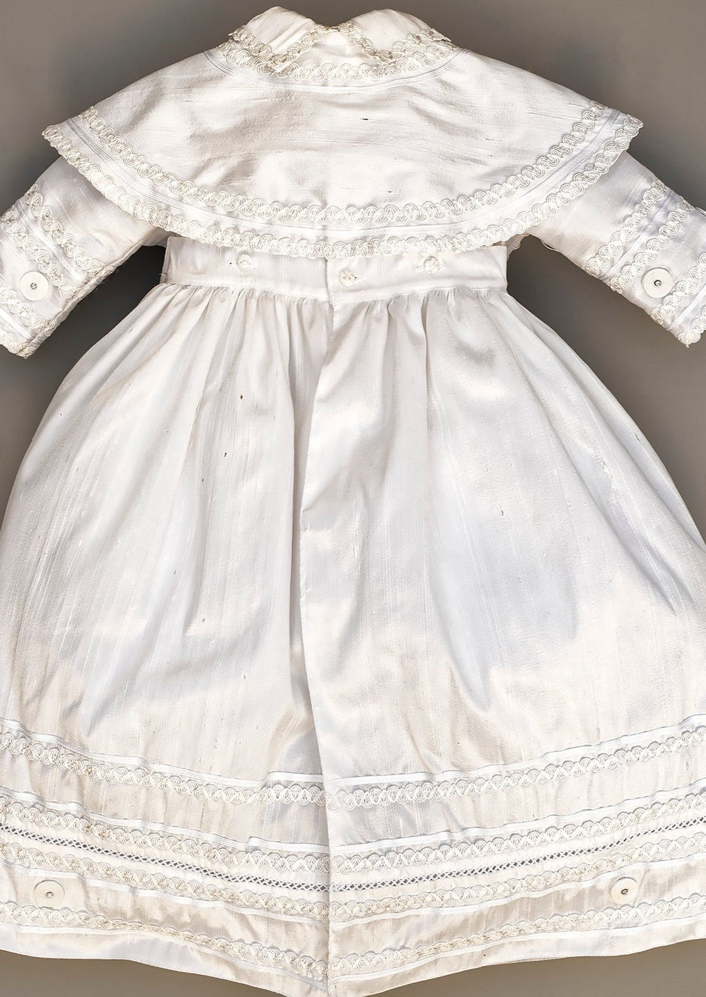 Ropon para bautizo B011 Niño estilo Papa Burbvus